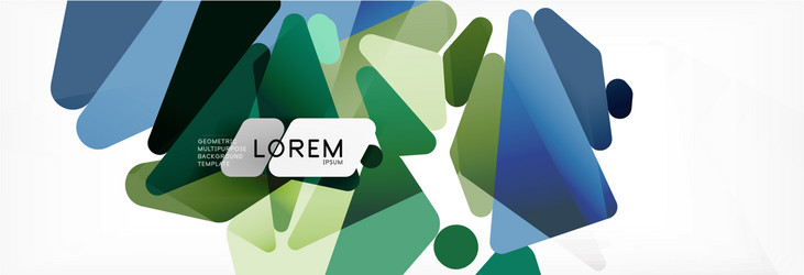 Science background abstract triangle pattern Vector Image