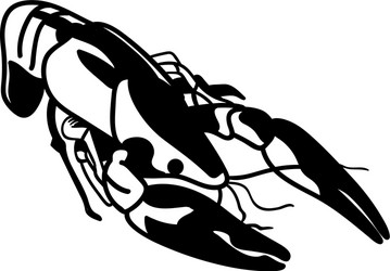 Crawfish eps Royalty Free Vector Image - VectorStock