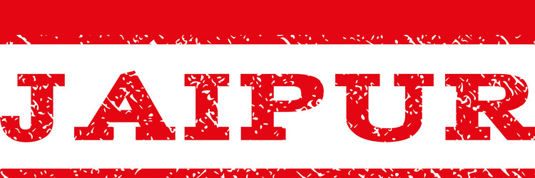 Jaipur watermark stamp Royalty Free Vector Image