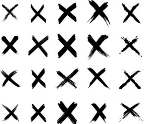 X Paint Vector Images (over 2,400)