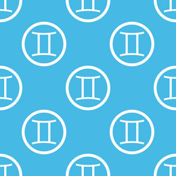 Gemini pattern Royalty Free Vector Image - VectorStock