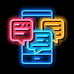 Neon Social Media Icon Vector Images (over 3,300)