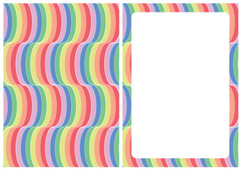 Border frame background worksheet Royalty Free Vector Image