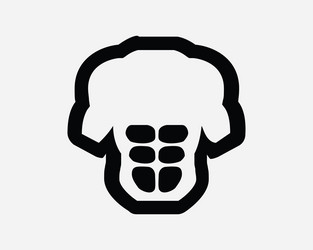 Gym Six Pack Vector Images (over 960)