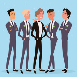 Groomsmen Vector Images (over 120)