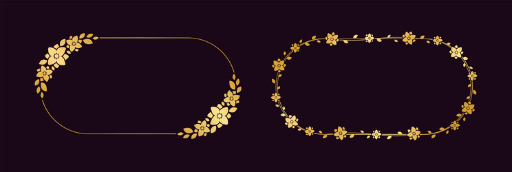 Floral Frame Oval Vector Images (over 3,100)
