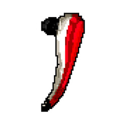 Woman neck massage game pixel art Royalty Free Vector Image