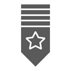 Rank shoulder line icon badge and army epaulette Vector Image