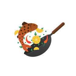 Cartoon Fish Frying Vector Images (over 560)