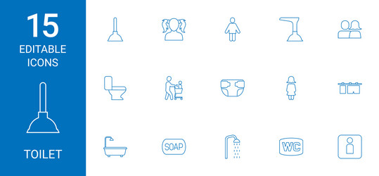 Free Toilet Vector Images (over 4,100)