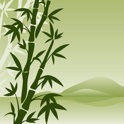 Bamboo frame Royalty Free Vector Image - VectorStock