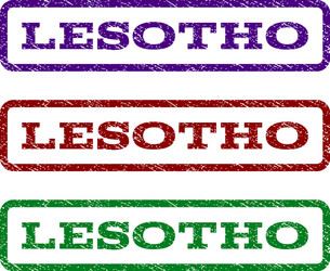 Lesotho watermark stamp Royalty Free Vector Image