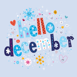 Hello December Vector Images (over 2,300)