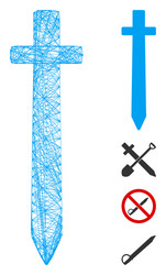 Wireframe Sword Swords Vector Images (over 130)