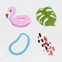 Cute little kids having fun and playing with big Vector Image