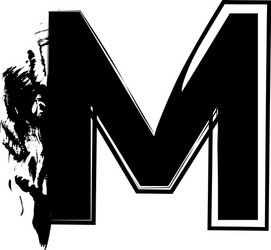 Letter M Script Font Vector Images (over 1,500)