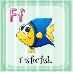 Flashcard letter y is for yawn Royalty Free Vector Image