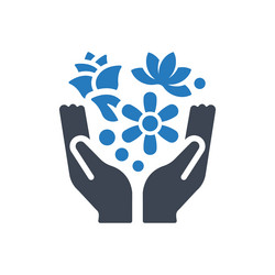 A bouquet of flowers Royalty Free Vector Image