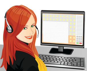 Telephone Operator Vector Images (over 22,000)