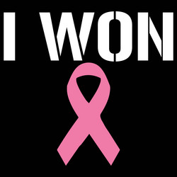 Friends fight cancer alone Royalty Free Vector Image