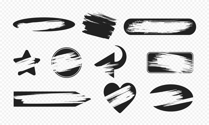 Instant scratch lottery ticket shapes set Vector Image