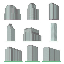 High Rise Vector Images (over 9,300)