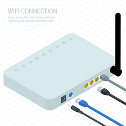 Wifi router Royalty Free Vector Image - VectorStock