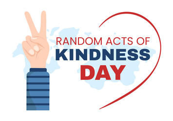 Random acts of kindness on february 17th various Vector Image