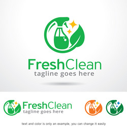 Pool clean service logo template Royalty Free Vector Image