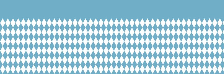 Bavarian pattern for oktoberfest german blue Vector Image