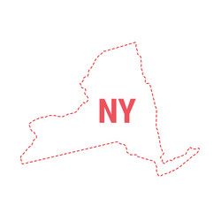 New York State Shape Outline Vector Images (over 270)