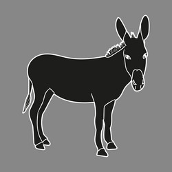 Mule Head Silhouette Vector Images (over 210)