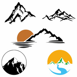 Free Mountain Vector Images (over 9,300)