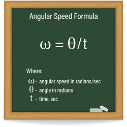 Velocity formula Royalty Free Vector Image - VectorStock