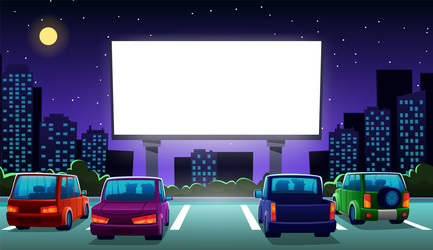Drive In Movie Clipart