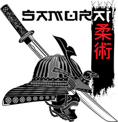 Samurai 0009 Royalty Free Vector Image - VectorStock