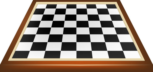 Chess board template printable Royalty Free Vector Image