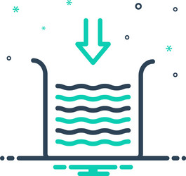 Below Royalty Free Vector Image - VectorStock