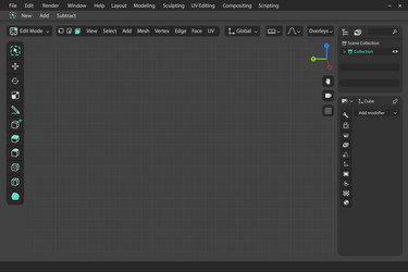 Graphic drawing application panel digital program Vector Image