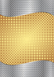 Metallic Silver and Gold Texture Royalty Free Vector Image