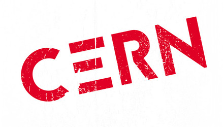 Cern rubber stamp Royalty Free Vector Image - VectorStock