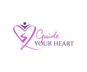 Grab your heart love logo design symbol Royalty Free Vector