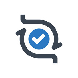 Iteration icon Royalty Free Vector Image - VectorStock