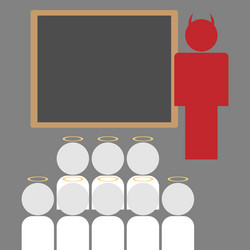 Evil Teacher Vector Images (65)