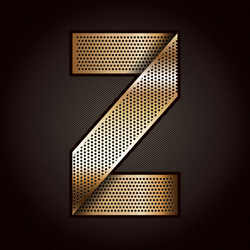 Golden Z Letter Vector Images (over 3,000)