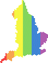 Lgbt spectrum dot germany map Royalty Free Vector Image