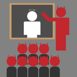 Evil Teacher Vector Images (65)