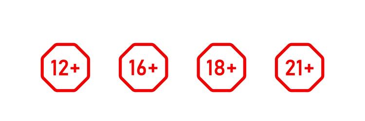 Age Underage Under Sign Vector Images (over 300)