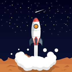 Rocket Lift Off Vector Images (over 110)