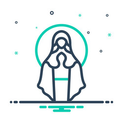 Virgin Mary Logo Vector Images (over 220)